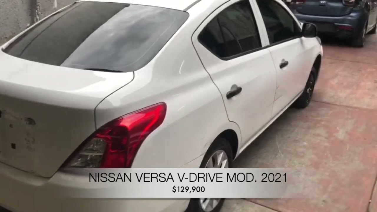 AutoComercia NISSAN VERSA 2021 Autos Accidentados - YouTube