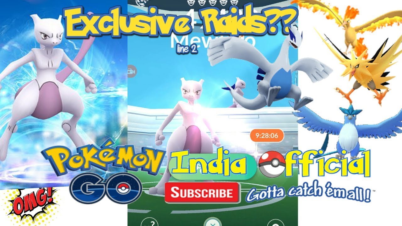 Pokémon GO 2 Legendary Raids - YouTube