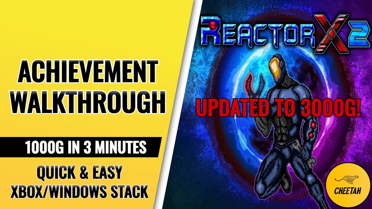 ReactorX 2 - UPDATED TO 3000G! Achievement Walkthrough (1000G IN 3 ...