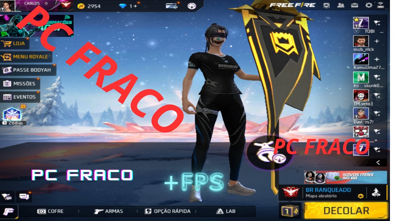 🚩MELHO CONFIG🎯 PC FRACO🚩|4DERam E intel celeron a mais de 30 FPS👑 - YouTube