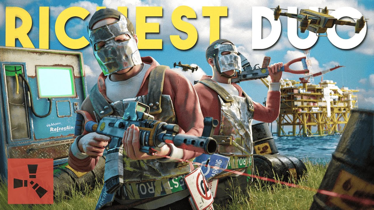 HOW LARGE OIL RIG MADE US RICH - Rust - YouTube