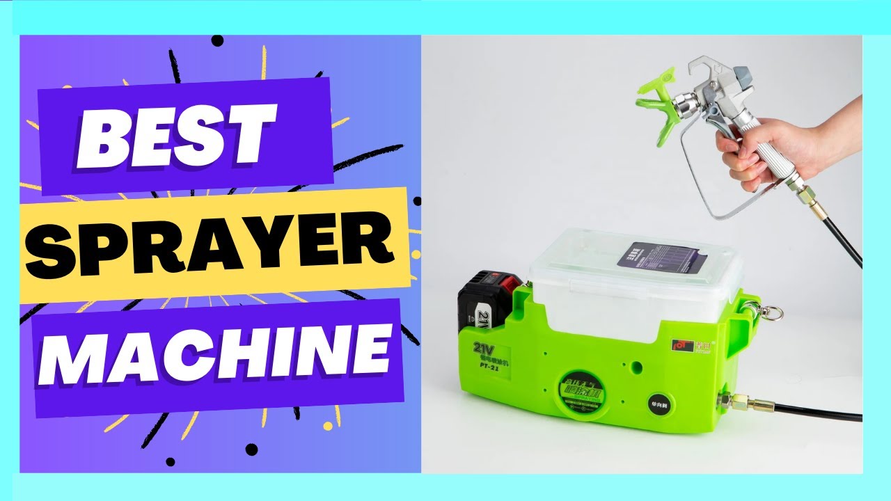 Portable Electric 1.7L Airless Backpack Paint Sprayer Machine Review ...