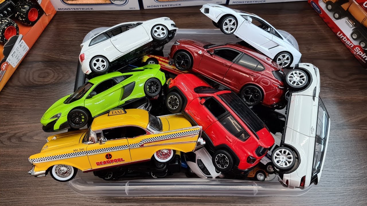 A Look at My Diecast Car Factory Models - YouTube