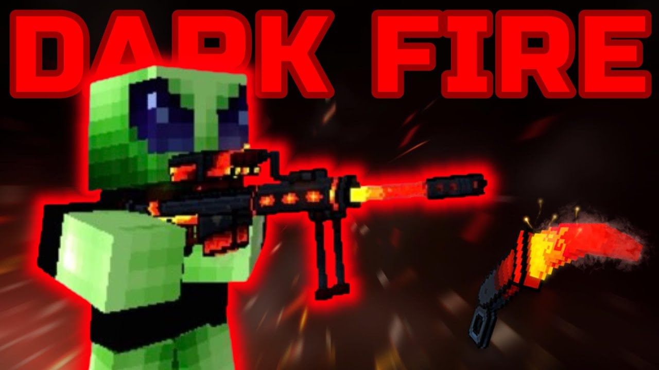 Is The DARK FIRE Set WORTH BUYING? 🔥 (Pixel Gun 3D) - YouTube