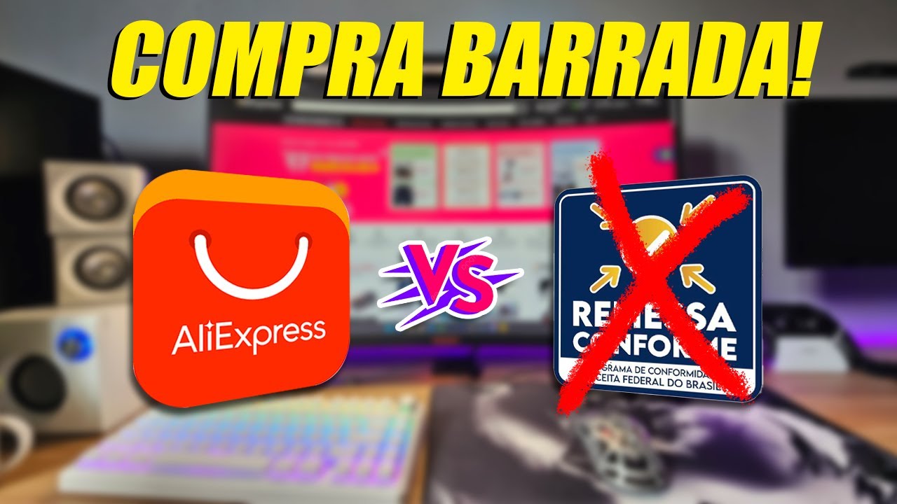 Compras do Aliexpress BLOQUEADAS na alfândega! Como evitar? - YouTube