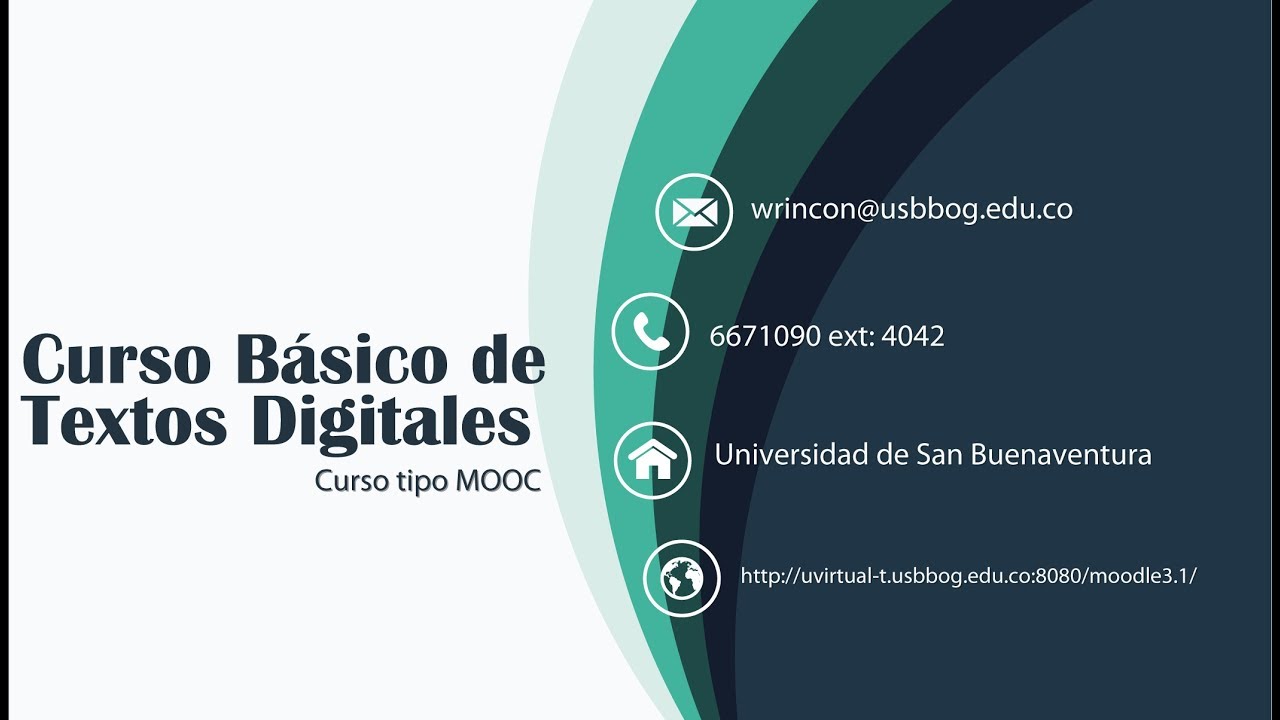 Curso Básico de Textos Digitales - YouTube