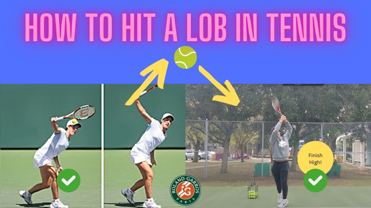 How To Hit A Lob In Tennis - Perfect Lob Technique! - YouTube