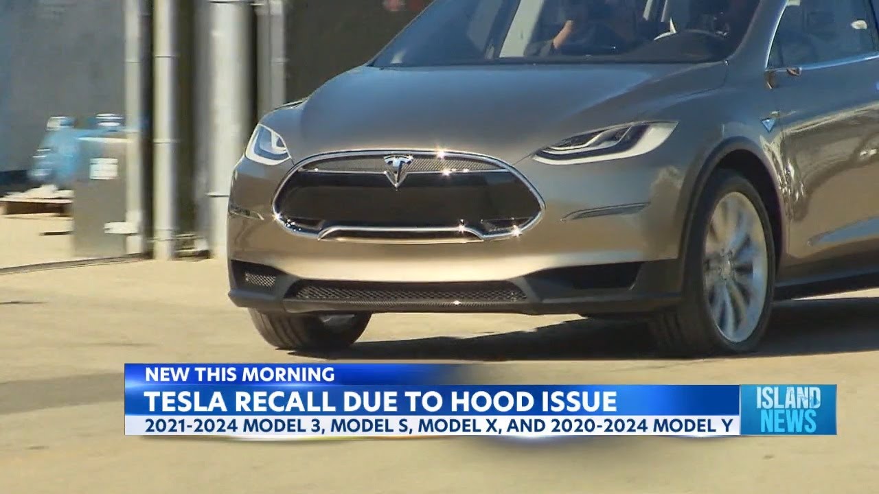 Tesla recalls 1.8 million vehicles over hood issue risking crashes ...