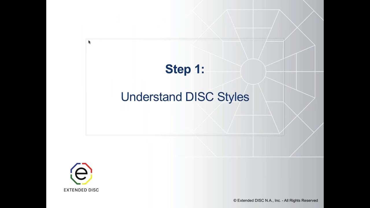 4 Steps to Effectively Using Extended DISC® - YouTube