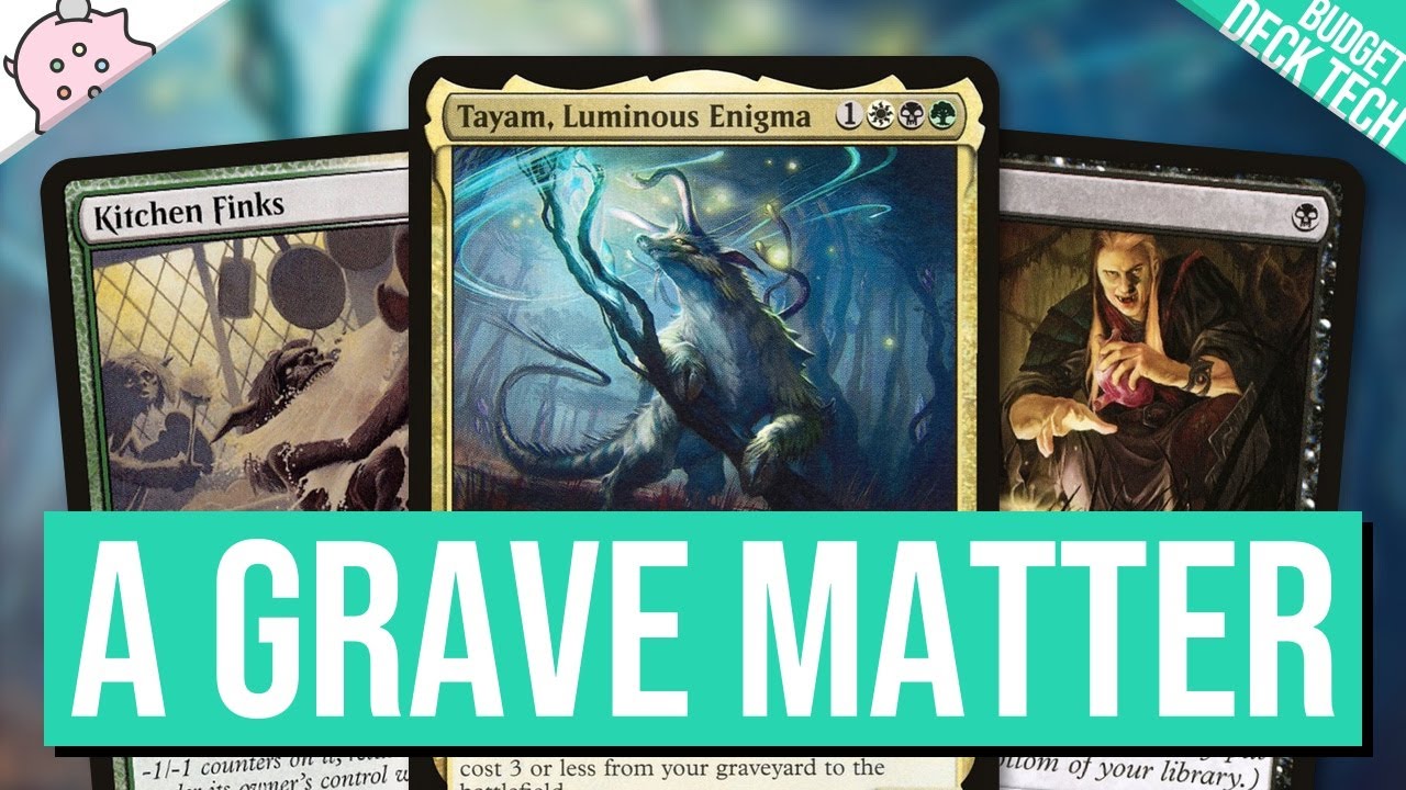 Tayam, Luminous Enigma | A Grave Matter | Budget Commander Deck Tech ...