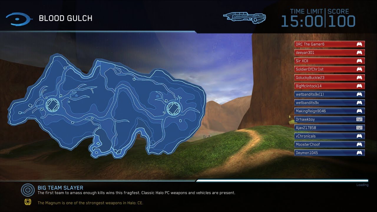Halo CE: Multi-Player - 4K - Big Team Slayer - Blood Gulch - YouTube