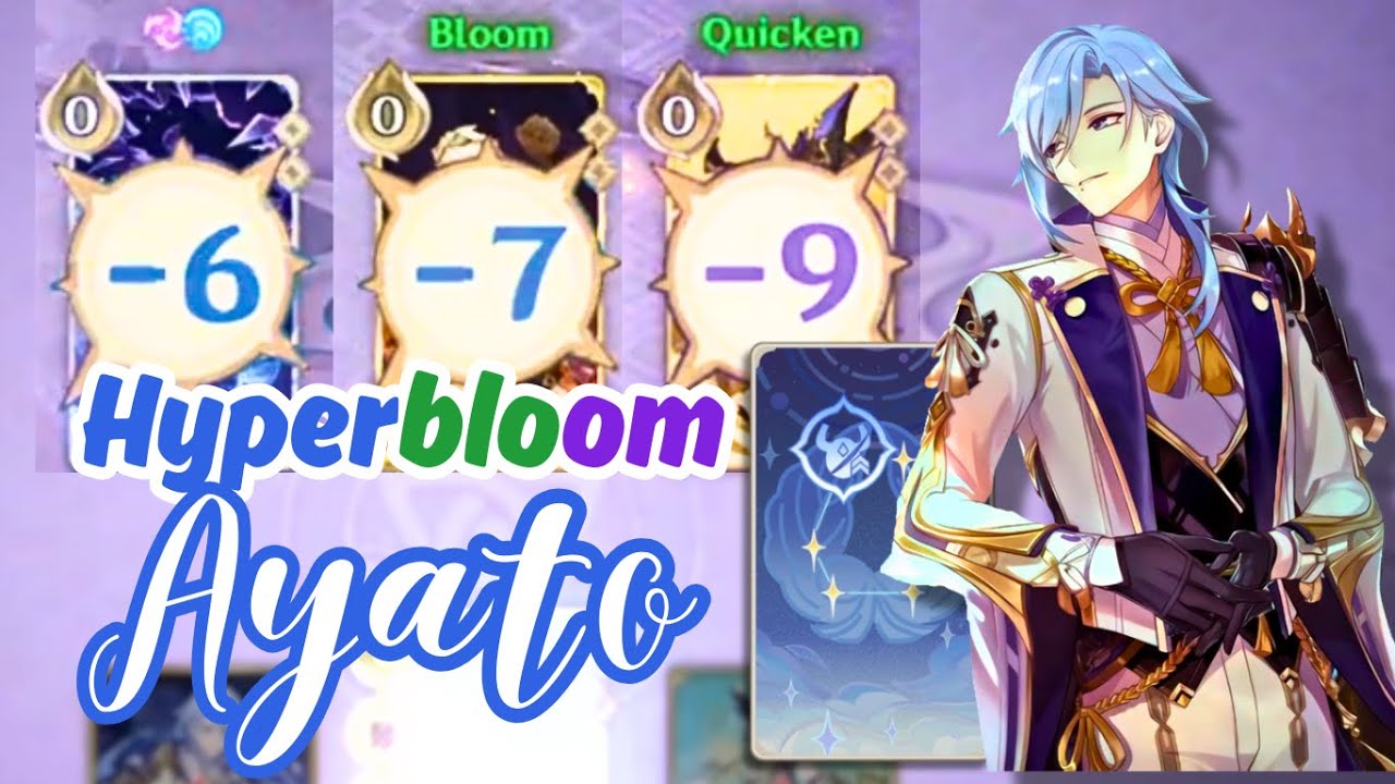 Hyperbloom party in Inazuma! Ayato-Kuki-Kirara unite | Genshin Impact ...