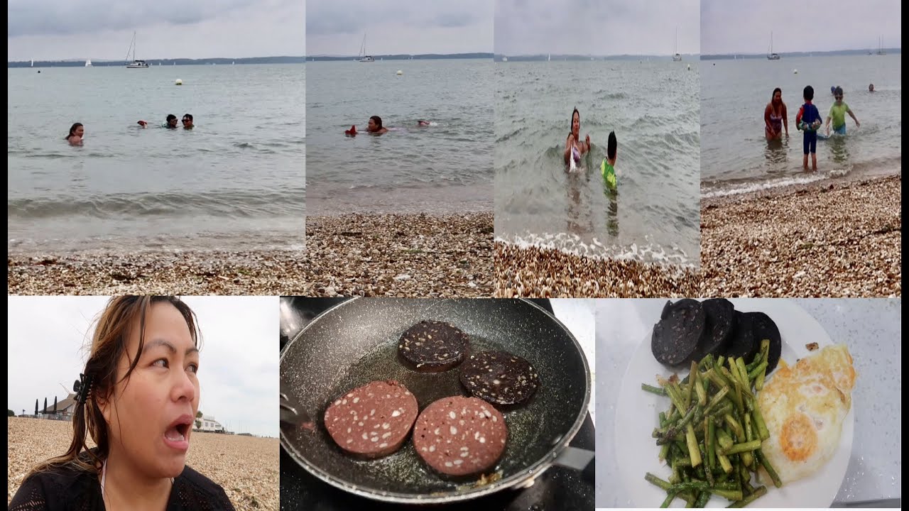 SWIMMING FOR HOURS IN THE SEA 🏊‍♂️🌊 | BLACK PUDDING - YouTube