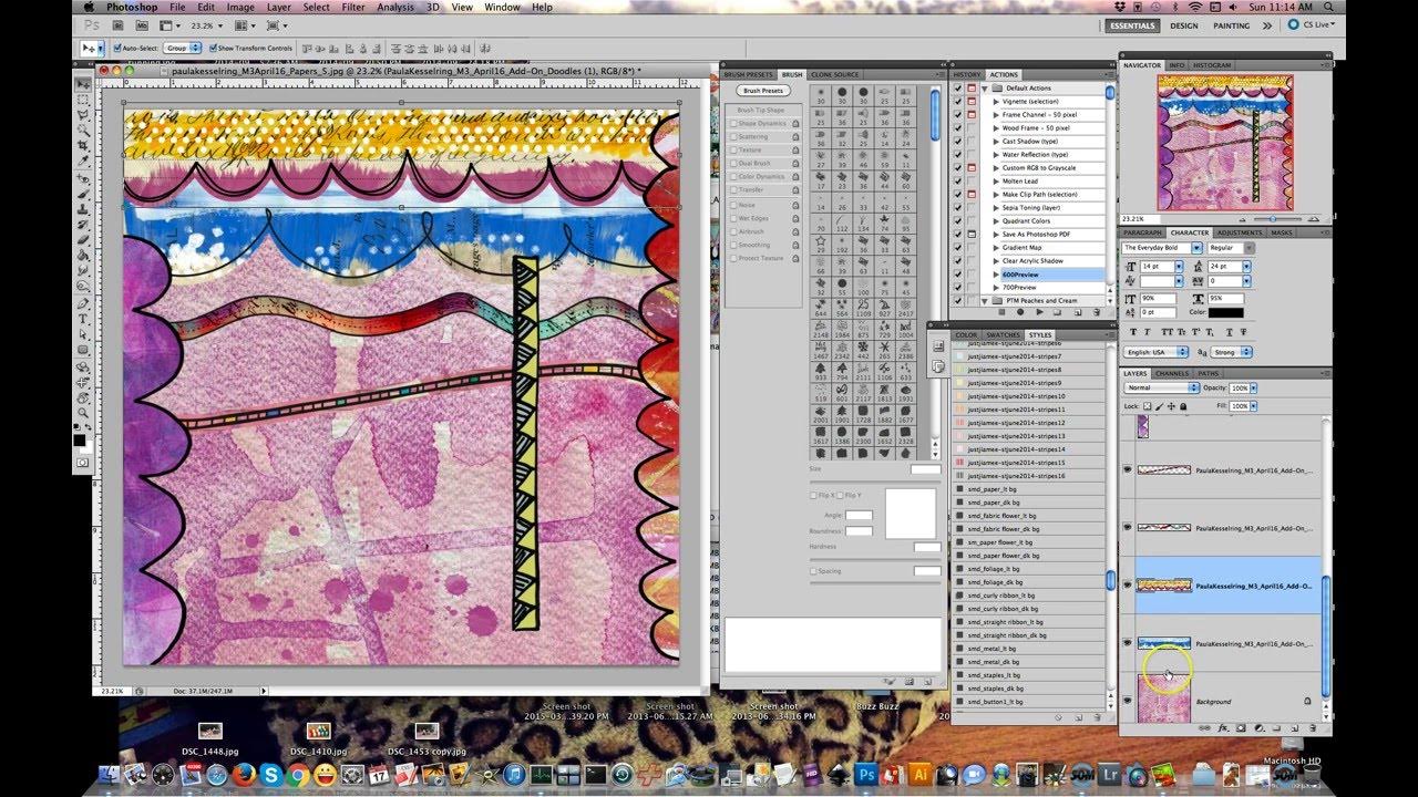 BordersNo1 - How to use or create digital borders - YouTube