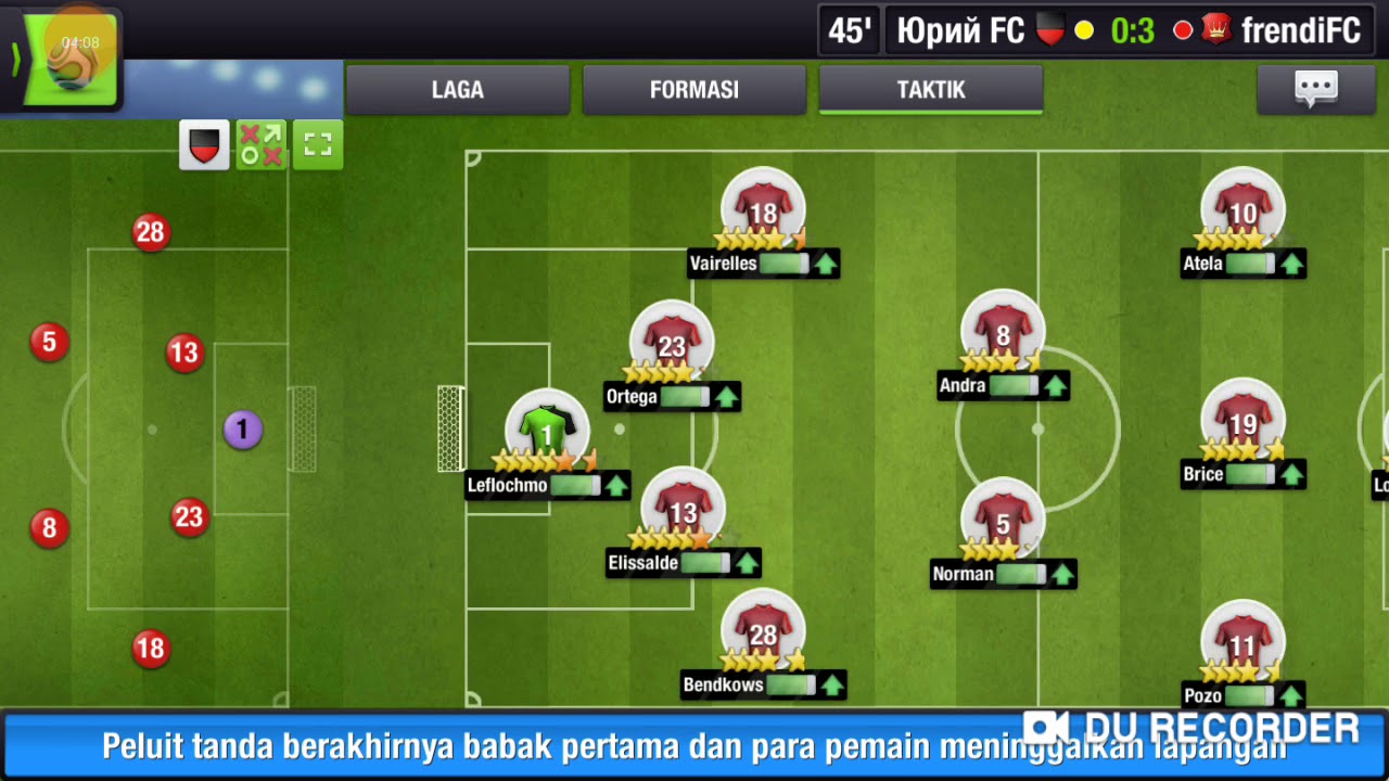 TOP ELEVEN - FORMASI 4-2-3-1 - YouTube