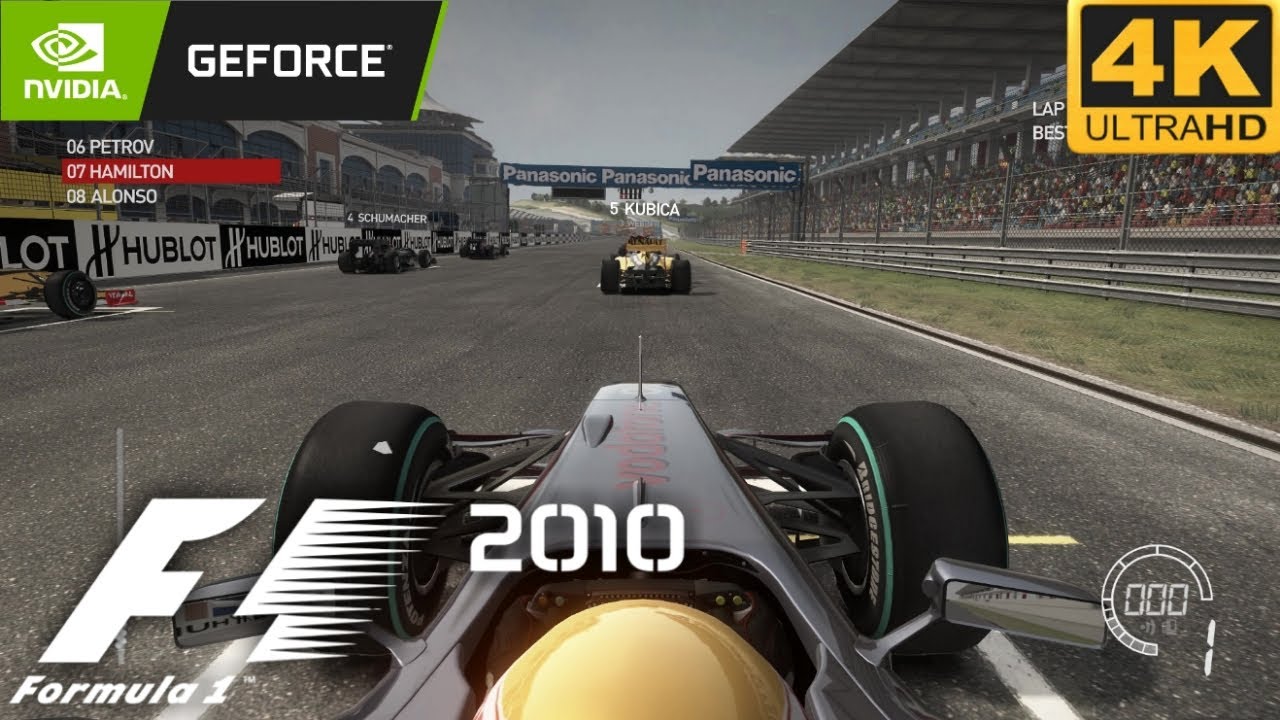 F1 2010 in 2025 - The Best F1 Game Ever | 😱🔥 4K ULTRA High Graphics ...