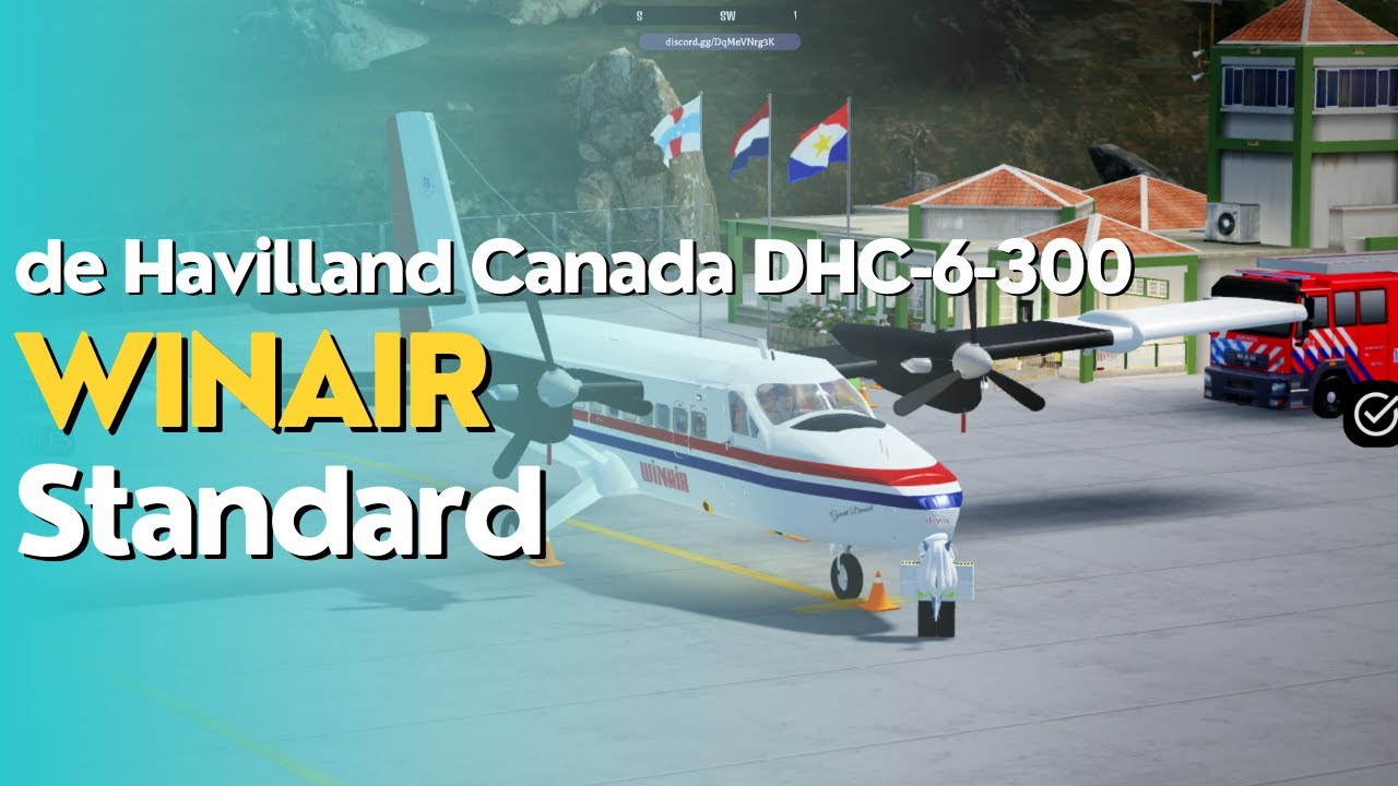 ROBLOX | Winair | de Havilland Canada DHC-6-300 | Standard - YouTube