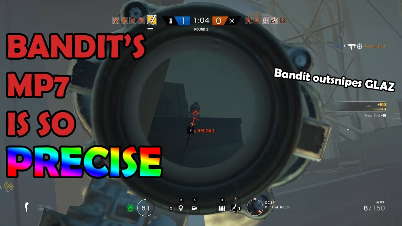 BANDIT'S MP7 IS SO PRECISE!!! - Rainbow Six: Siege - YouTube
