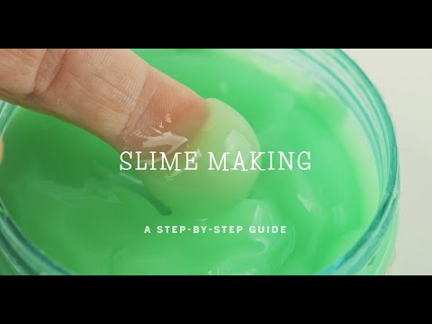 How To Make A Slime / Homemade Diy Slime - YouTube