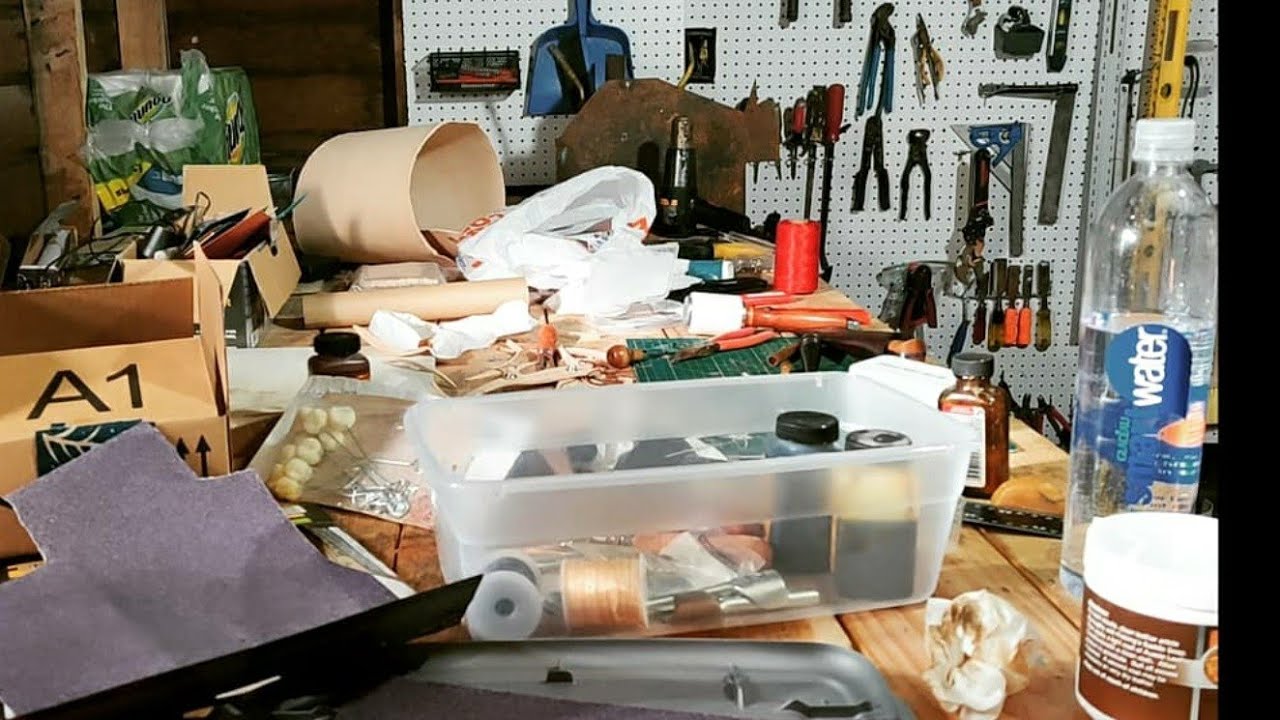 Cleaning Up The Workbench - YouTube