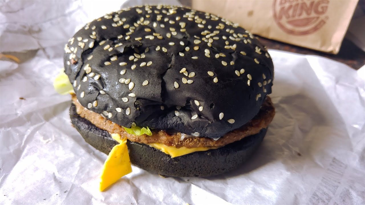 Black Halloween Whopper (SCARY!!) - YouTube