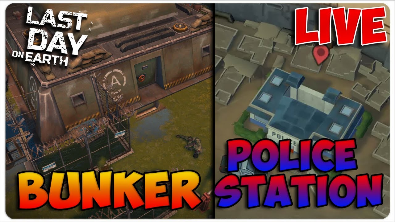 BUNKER + POLICE STATION | Last Day on Earth [LIVE #61] - YouTube