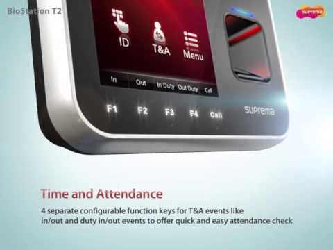 Suprema BioStation T2 Productvideo - YouTube