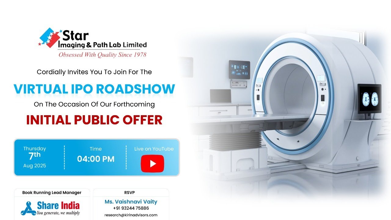 IPO Meet - Star Imaging & Path Lab Limited - YouTube