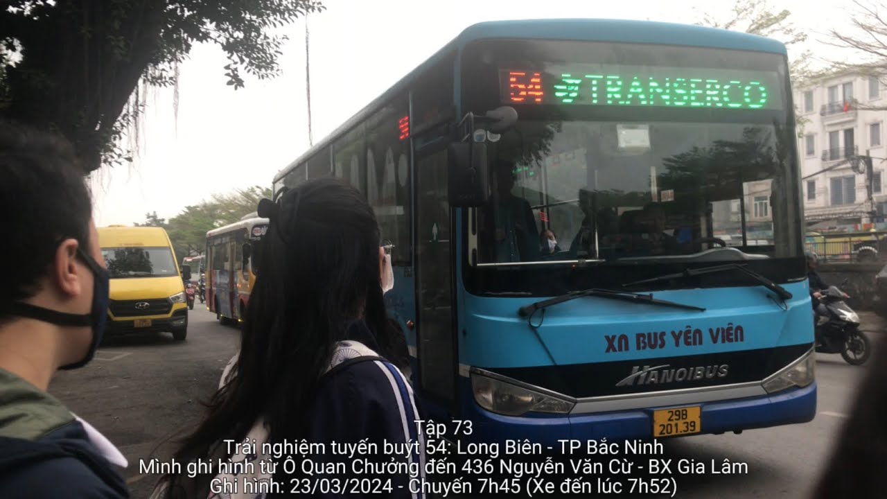 Xe buýt Hà Nội - Tập 73: Trải nghiệm tuyến buýt 54: Long Biên - Bắc ...