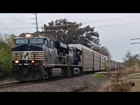 NS 7602 leads NS 125 with a shave and a haircut hornshow! - YouTube