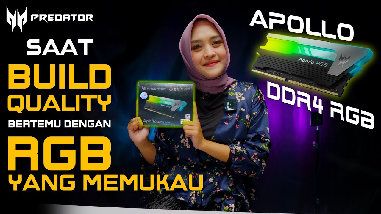 PREDATOR APOLLO RGB GAMING MEMORY RAM REVIEW | RAM PREMIUM DARI ...