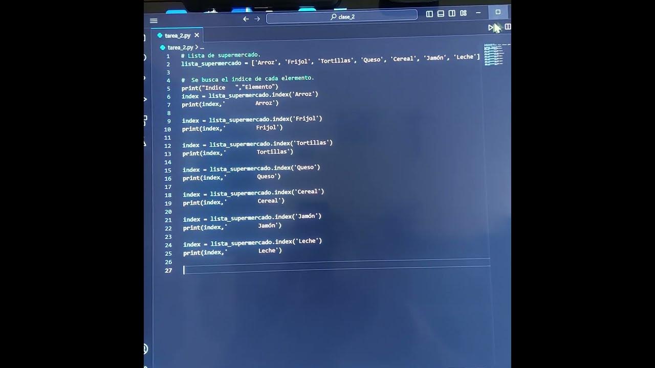 Python Tarea2 - YouTube