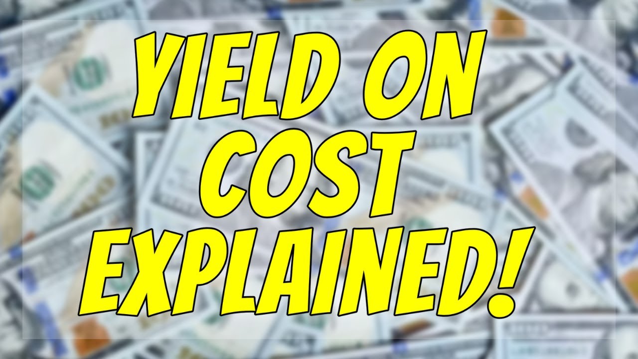 The Most Important Dividend Ratio! Yield On Cost Explained - YouTube