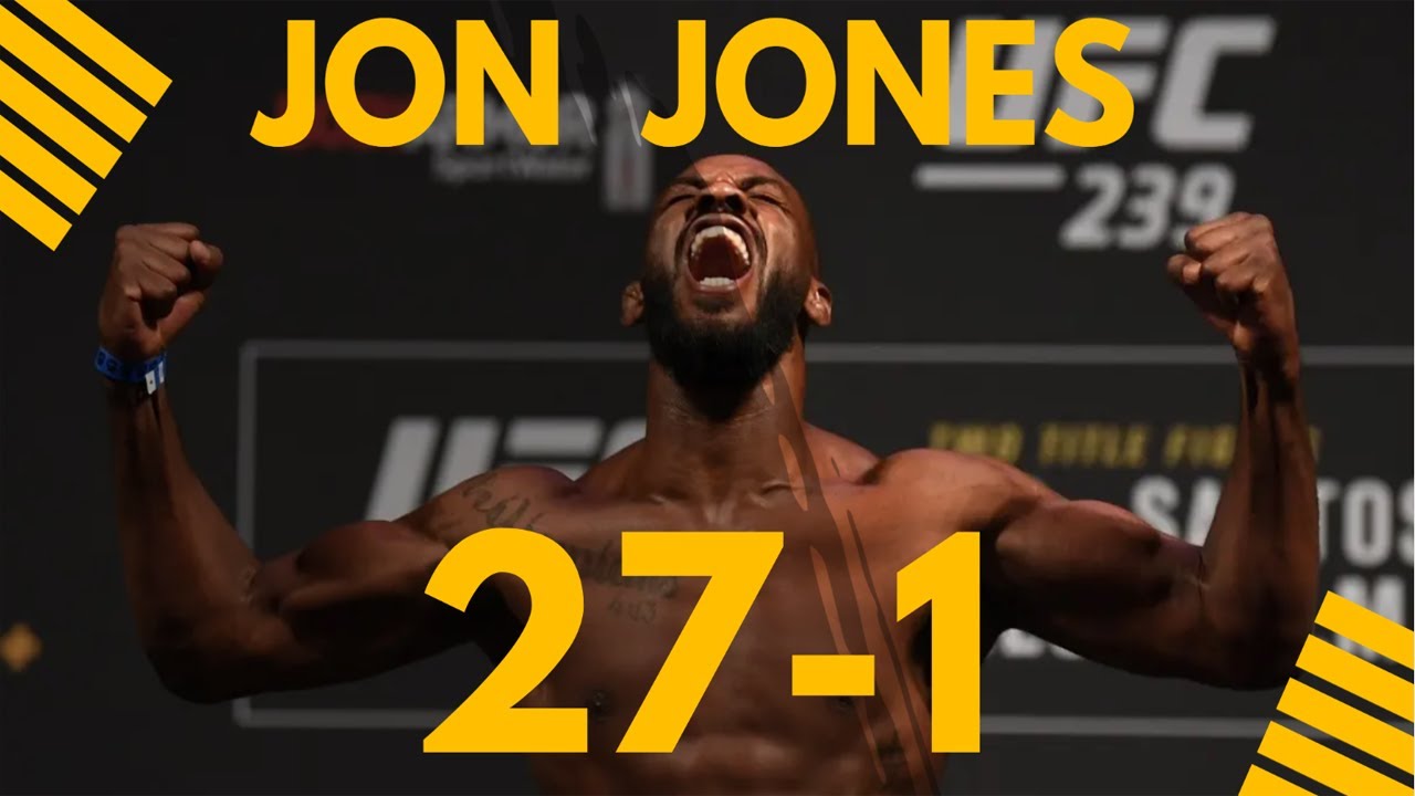 Jon Jones FULL Career Compilation (27-1) - YouTube