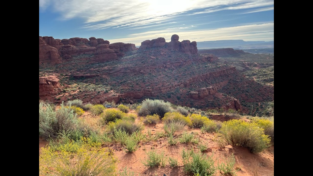 Red Cliff Hills - Washington, Utah - YouTube