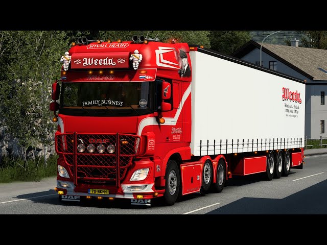 Daf Xf106 480 Weeda Transport Ets2 Mods Euro Truck