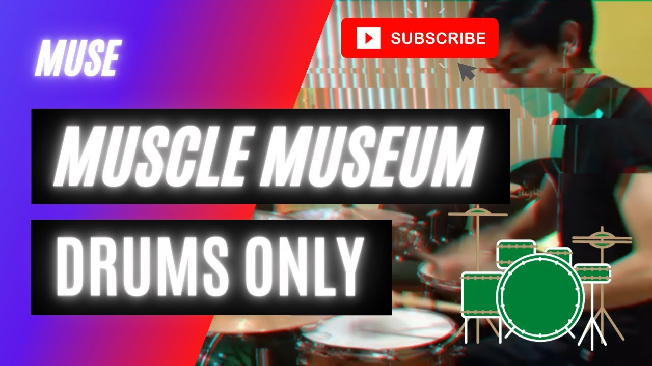 Muse - Muscle Museum *Drums Only* - YouTube
