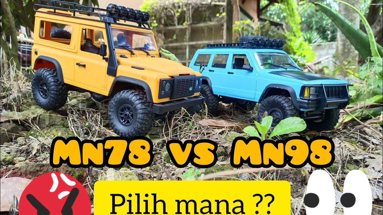 Perbedaan Mn78 dan Mn98 pilih mana !! #mn78 #mn98 #rchobby #rccar - YouTube