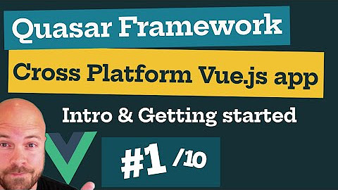 Quasar Framework: Vue.js Cross Platform App - YouTube