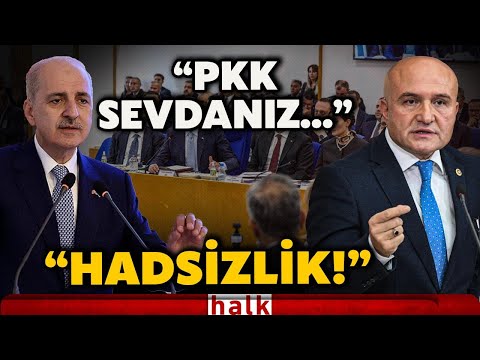 Ankara'da tansiyon yükseldi! Erhan Usta'nın sözleri ortalığı karıştırdı! Kurtulmuş salonu terk etti!