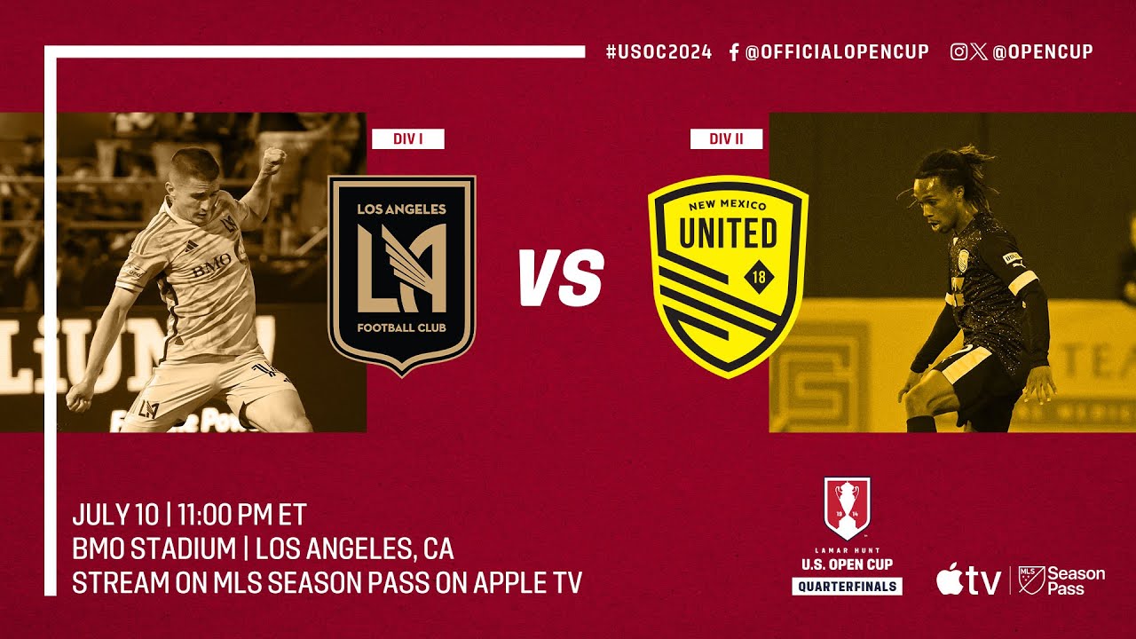 LAFC vs. New Mexico United EXTENDED HIGHLIGHTS | Lamar Hunt US Open Cup ...