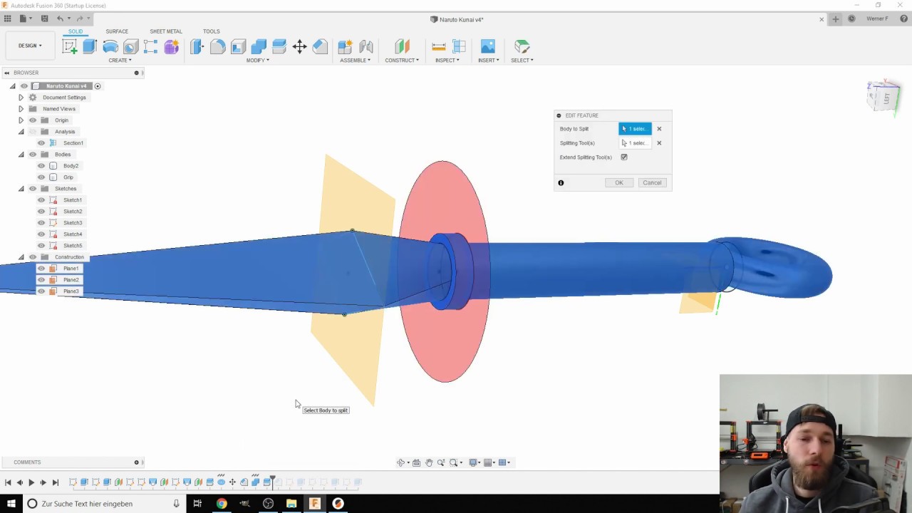 How to make a prop? | 3D modelling and slicing - YouTube