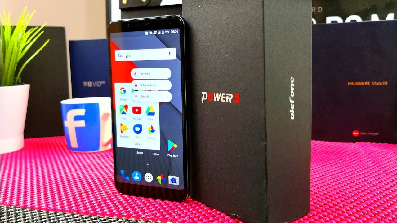Ulefone POWER 3 | Full Review (6GB RAM, 18:9 Display, Helio P23) - YouTube