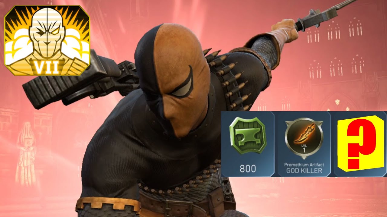 Killing Heroic 7 Deathstroke Injustice 2 Mobile - YouTube