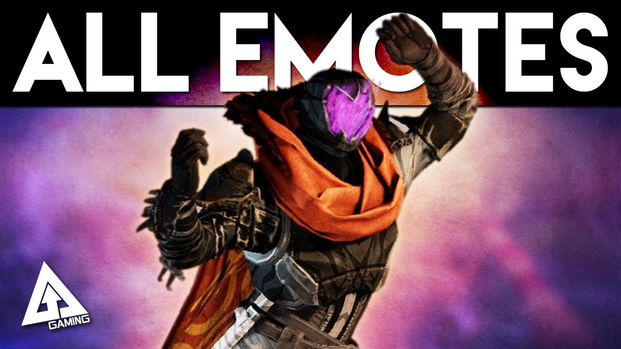 Destiny ALL NEW EMOTES! | Destiny The Taken King - YouTube