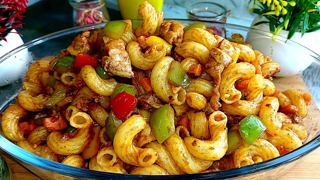 Quick & Delicious Chicken macaroni|Chicken macroni recipe|how to make ...
