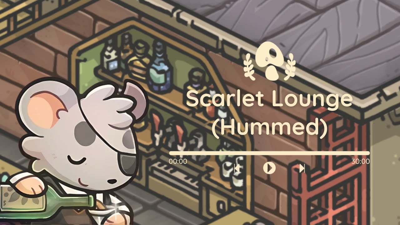 Tsuki Odyssey Ost 🐇🌙 Scarlet Lounge Hummed Version ~ 30 minutes loop ...