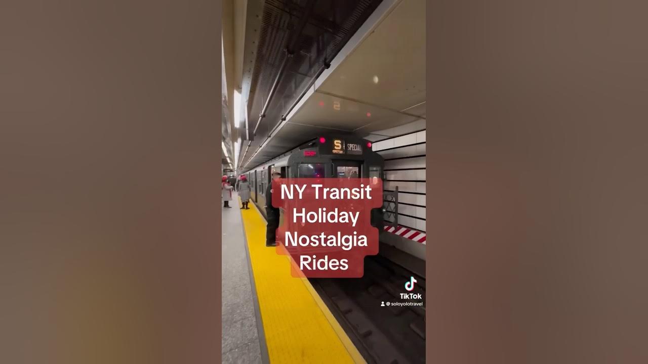 NYC Old Train Subway 1932 - New York Transit Holiday Nostalgia Rides #Shorts 紐約1932年舊式地鐵免費搭乘 ...