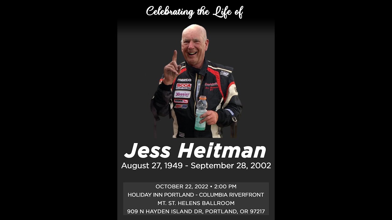 Jess Heitman Celebration of Life - YouTube
