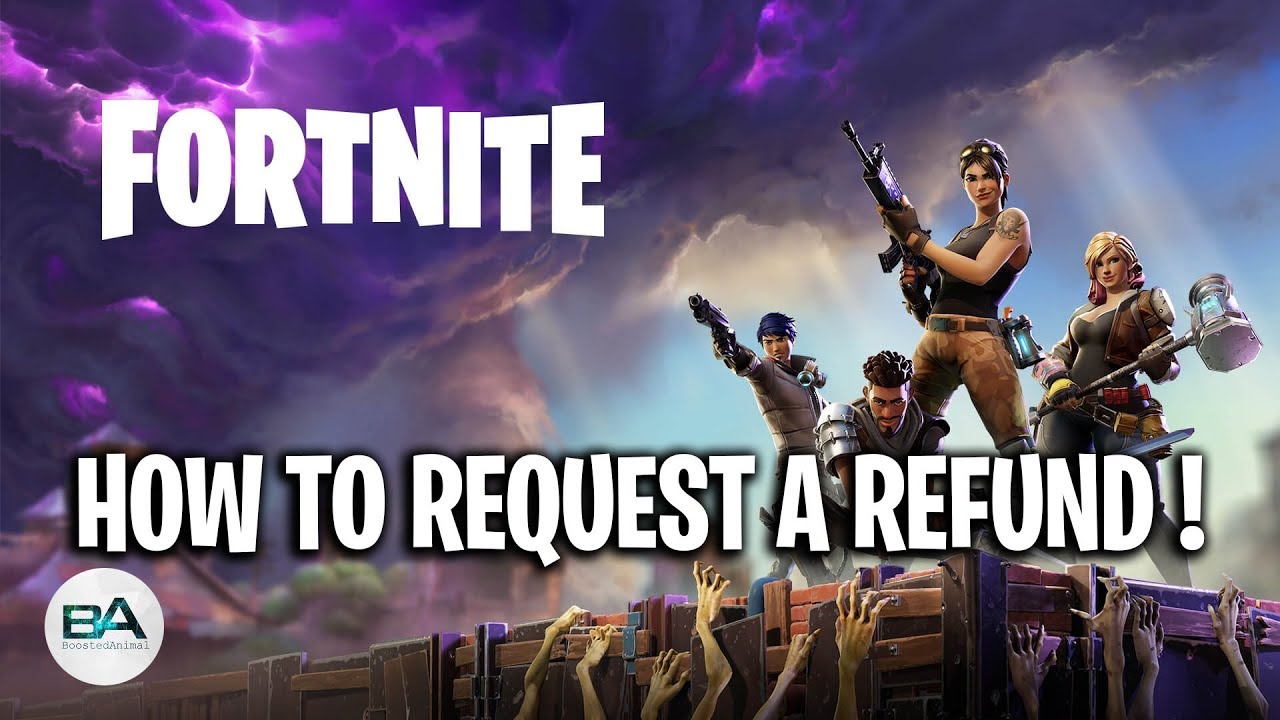 How to request a refund in Fortnite [ SEASON 9 ] ! - YouTube